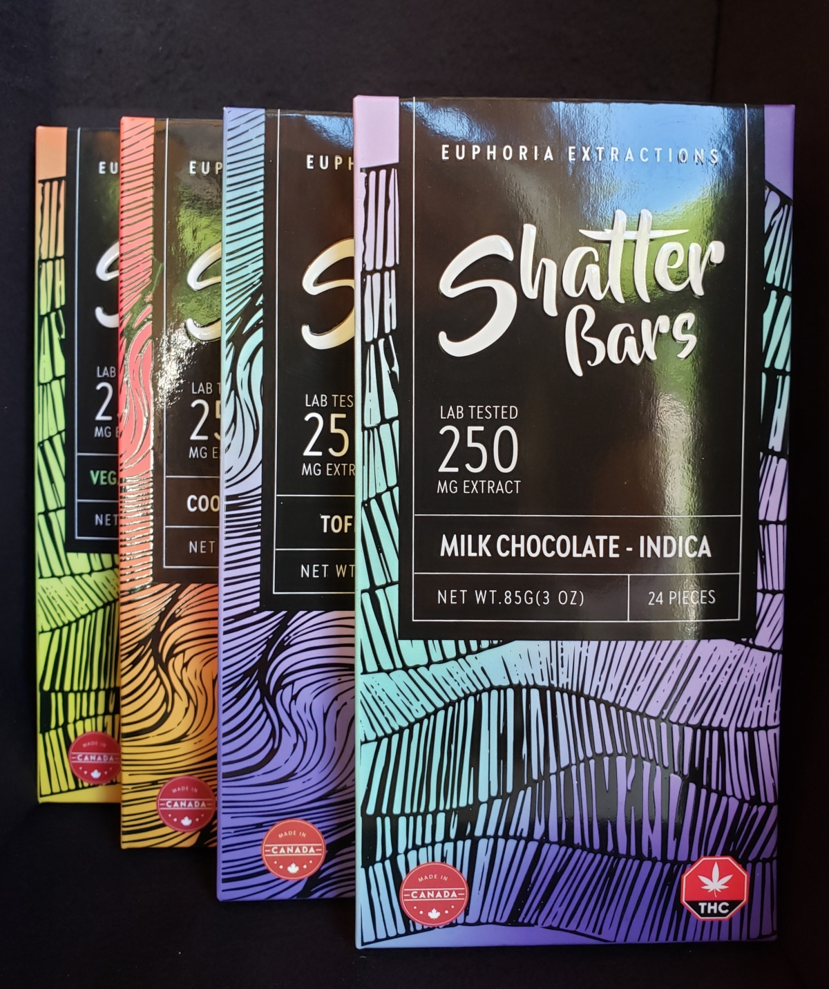 Shatter Bars 250mg – Green Grass Oasis